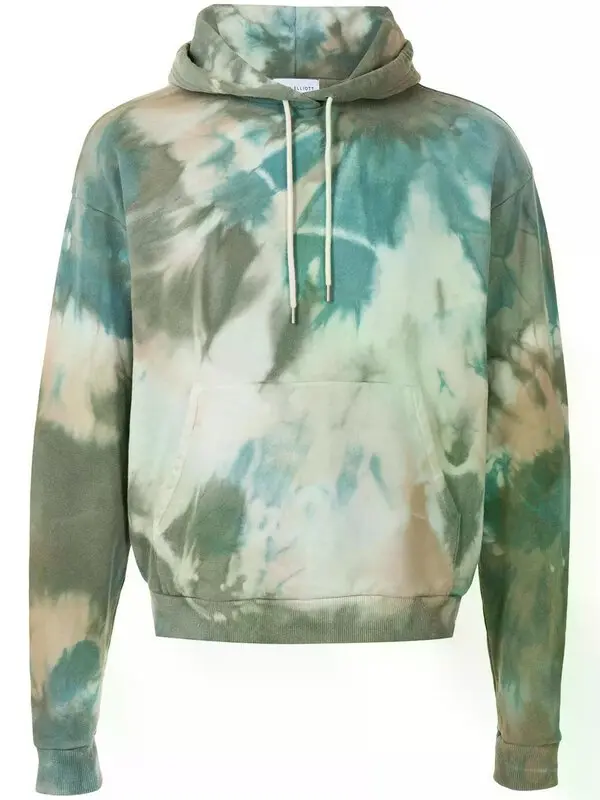 John Elliott Tie-dye Effect Drawstring Hoodie