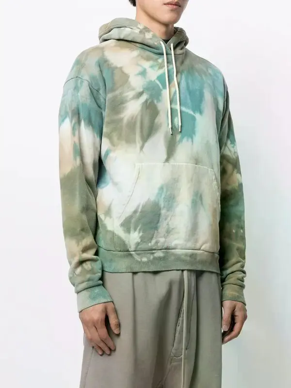 John Elliott Tie-dye Effect Drawstring Hoodie