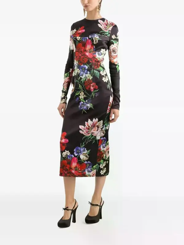 Dolce & Gabbana Floral-print Midi Dress