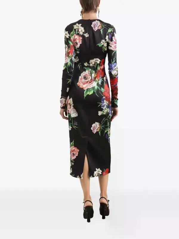 Dolce & Gabbana Floral-print Midi Dress