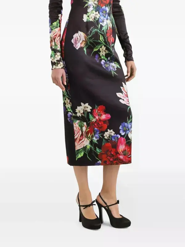 Dolce & Gabbana Floral-print Midi Dress
