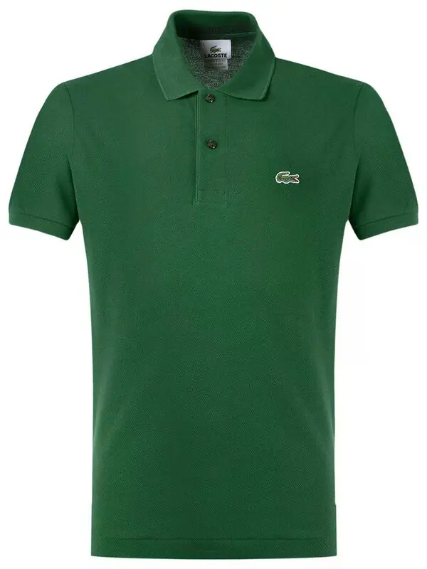 Lacoste Logo-patch Polo Shirt - Green