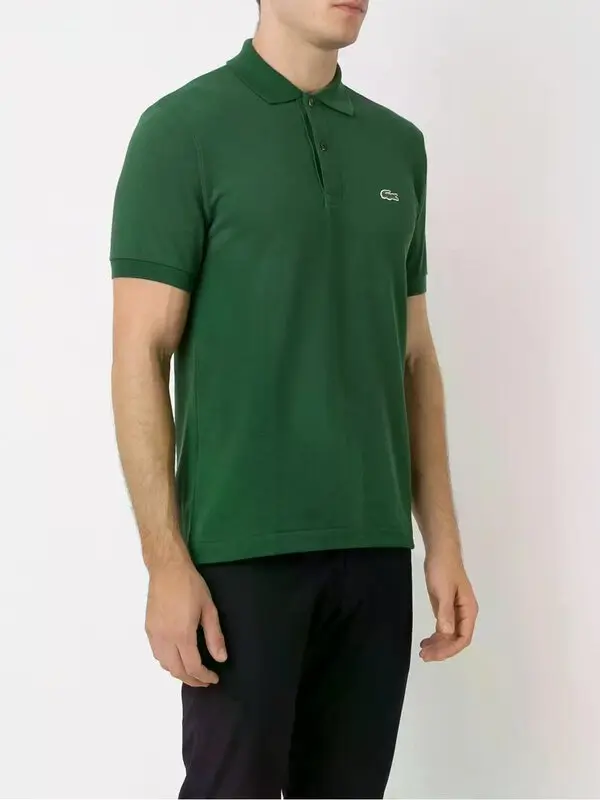 Lacoste Logo-patch Polo Shirt - Green