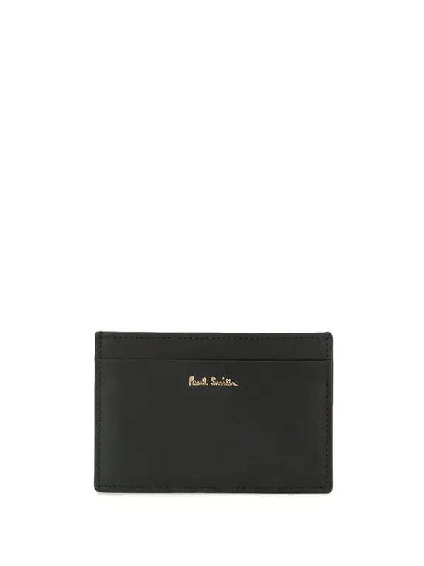 Paul Smith Signature Stripe Cardholder - Black