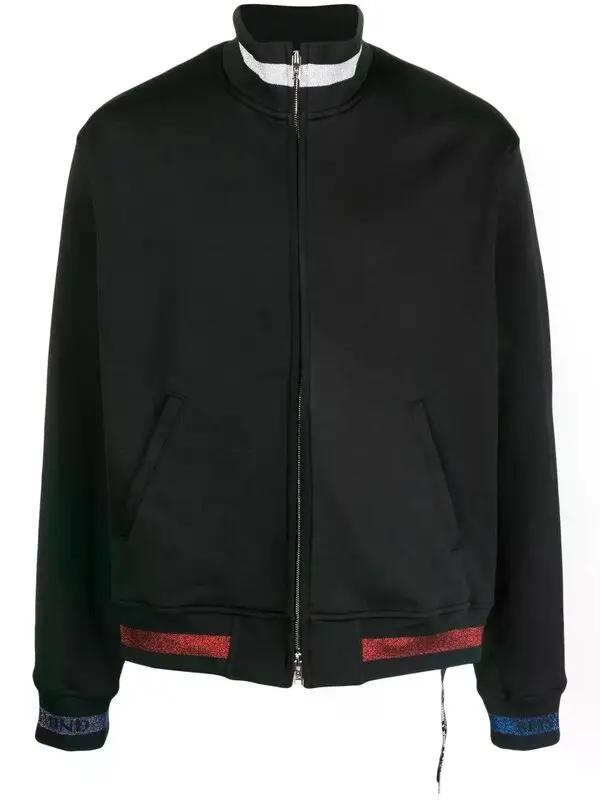 MASTERMIND WORLD Glitter-logo Bomber Jacket