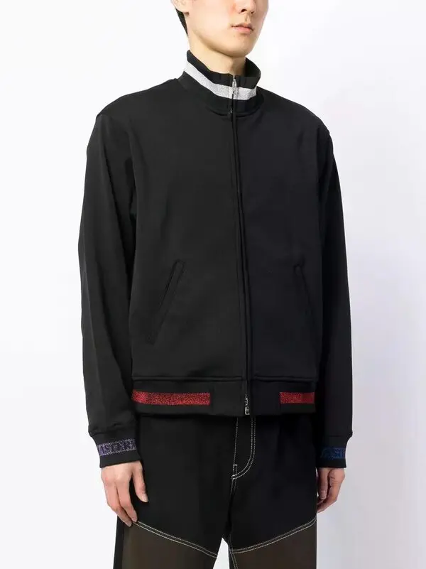 MASTERMIND WORLD Glitter-logo Bomber Jacket
