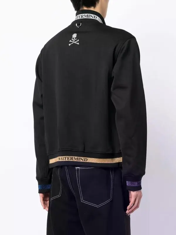 MASTERMIND WORLD Glitter-logo Bomber Jacket