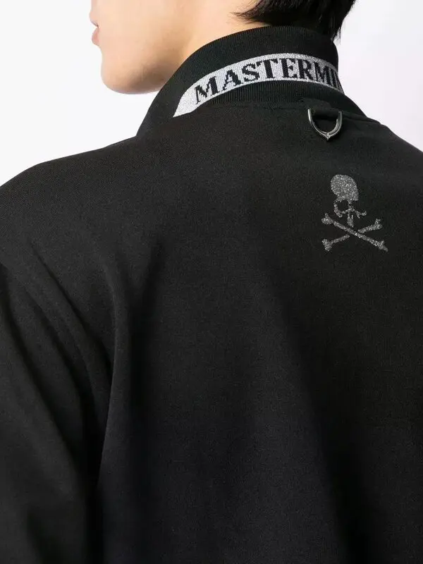 MASTERMIND WORLD Glitter-logo Bomber Jacket