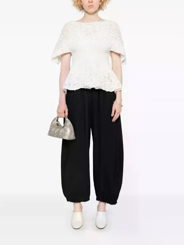 Pinko Cotton Tapered Trousers