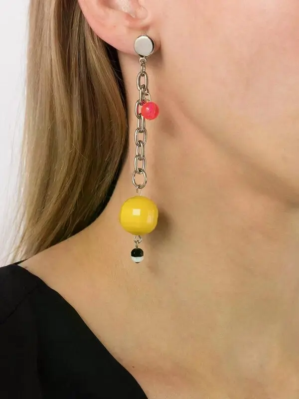 AMIR SLAMA Heart-charm Drop Earrings