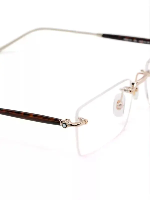 Montblanc Eyeglasses Mb0411o - Gold