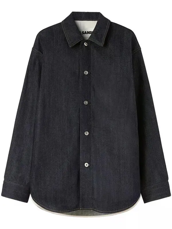 JIL SANDER Long-sleeve Denim Shirt