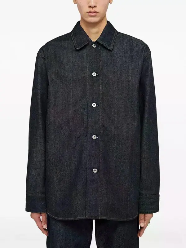 JIL SANDER Long-sleeve Denim Shirt