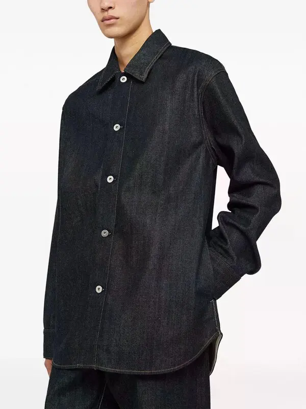 JIL SANDER Long-sleeve Denim Shirt