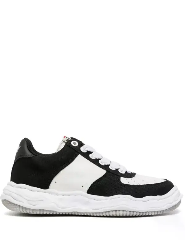 Mihara Yasuhiro Wayne Og Sole Canvas Sneakers