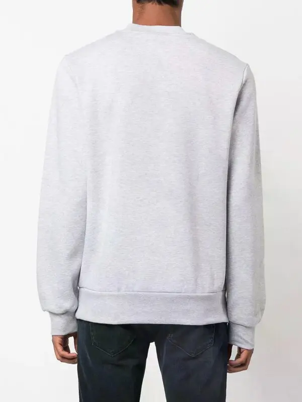 Lacoste Crew Neck Fleece Jumper - Grey