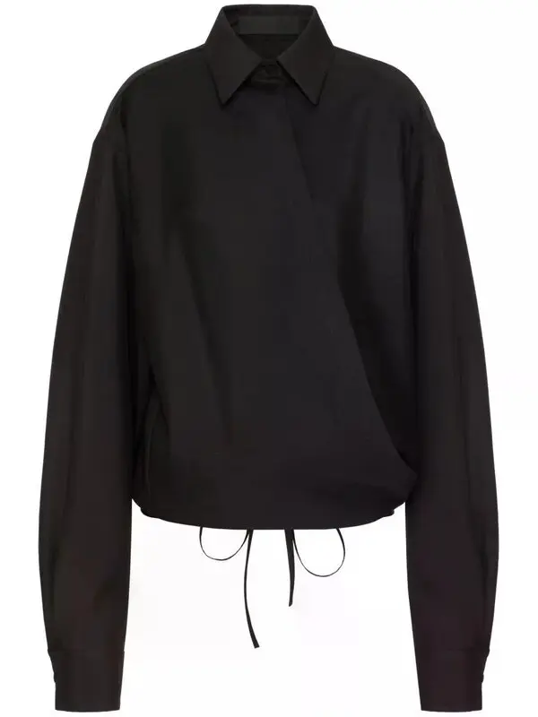 Valentino Garavani Techno Light Wool Shirt