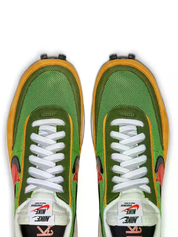 Nike X Sacai Ldwaffle Sneakers - Green