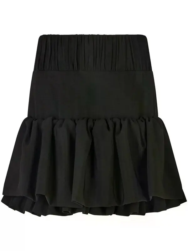 Rabanne Layered Ruffled Mini Skirt
