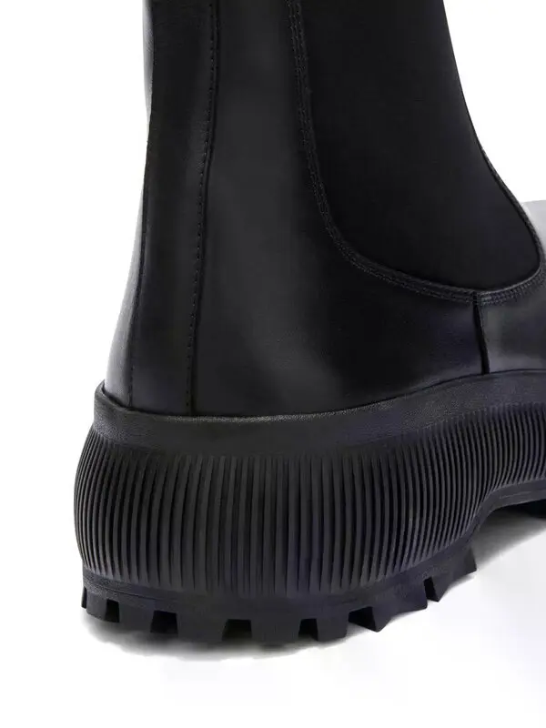 JIL SANDER Leather Chelsea Boots