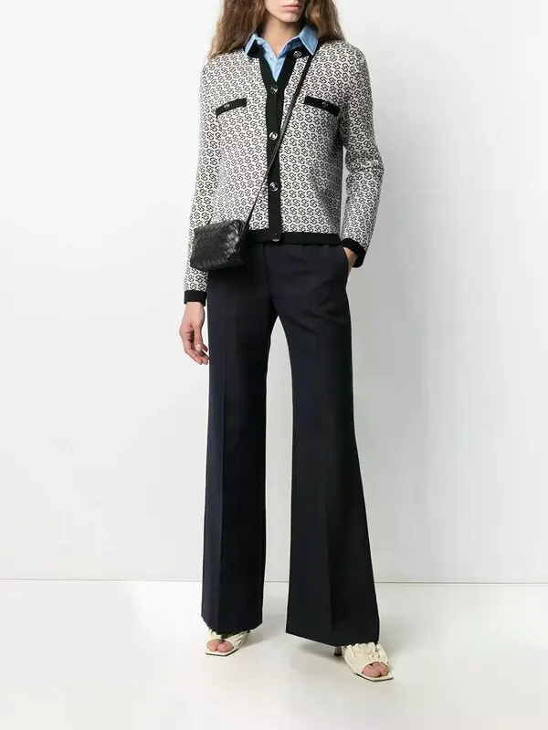 FERRAGAMO Gancini Galoure Knitted Jacket
