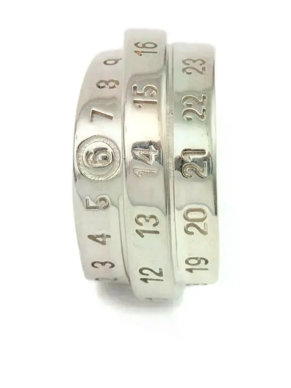 MAISON MARGIELA Triple Logo Ring