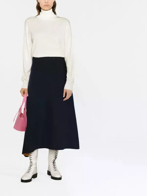 JIL SANDER Roll-neck Wool Jumper