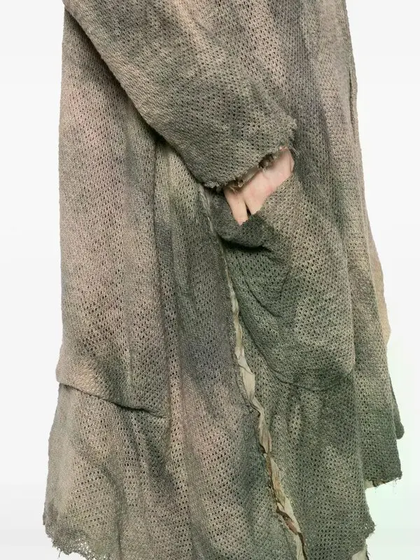 CHIAHUNG SU Dyed Mesh Coat