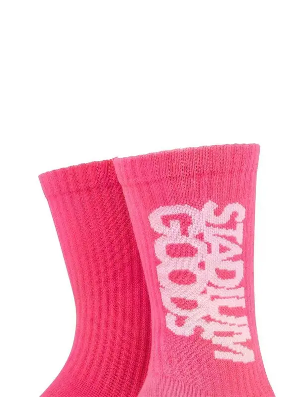 STADIUM GOODS Logo Crew Socks - Pink