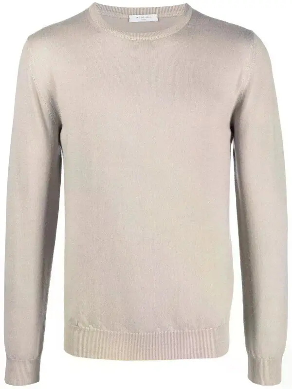 Boglioli Crew-neck Virgin Wool Jumper