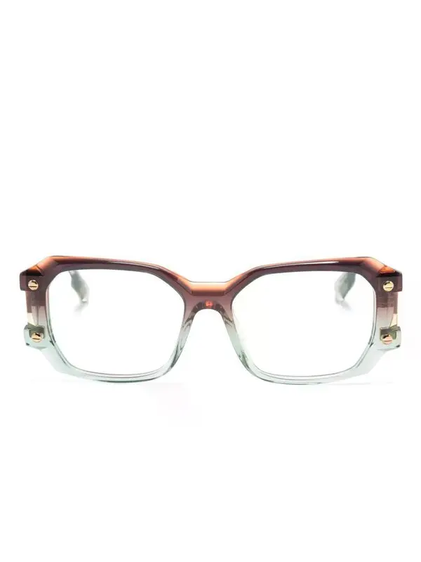 Cazal Mod 5006 Square-frame Glasses - Green