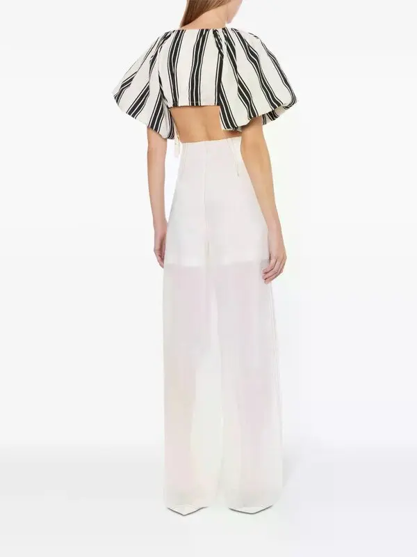 Philosophy Di Lorenzo Serafini Layered Palazzo Trousers - White