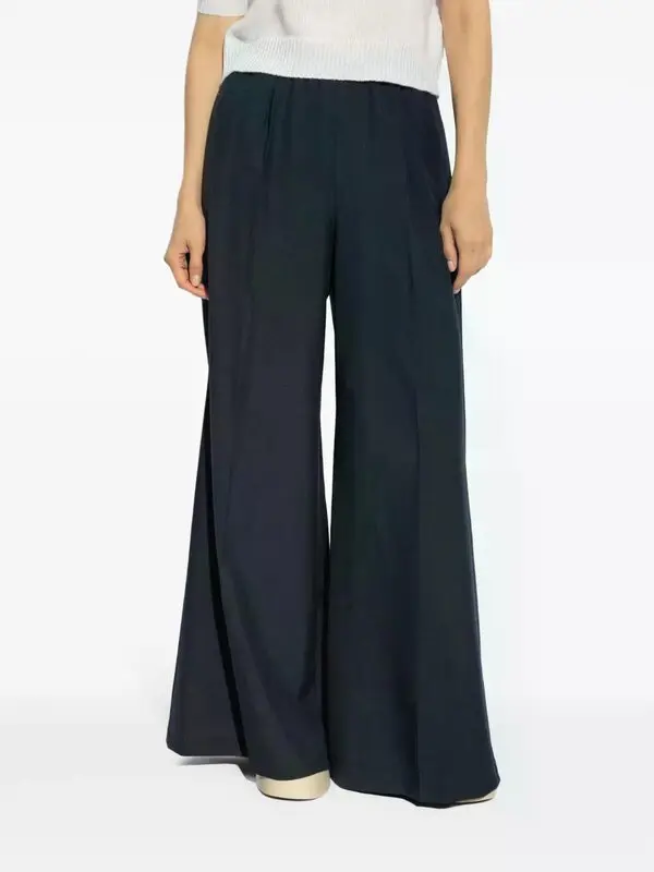 Marni Wide-leg Virgin Wool Trousers