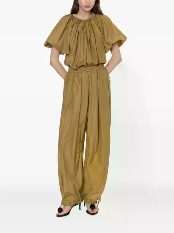 Philosophy Di Lorenzo Serafini Gathered Blouse - Neutrals