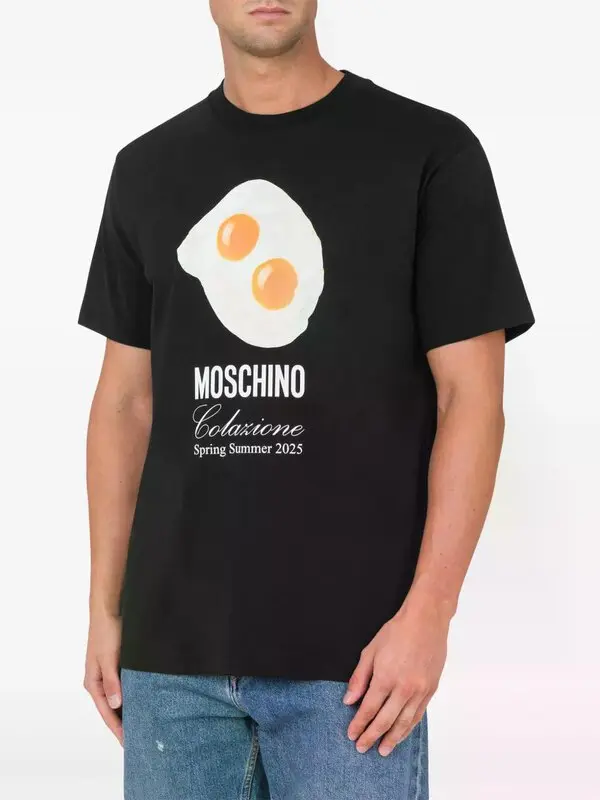 Moschino Egg-print T-shirt
