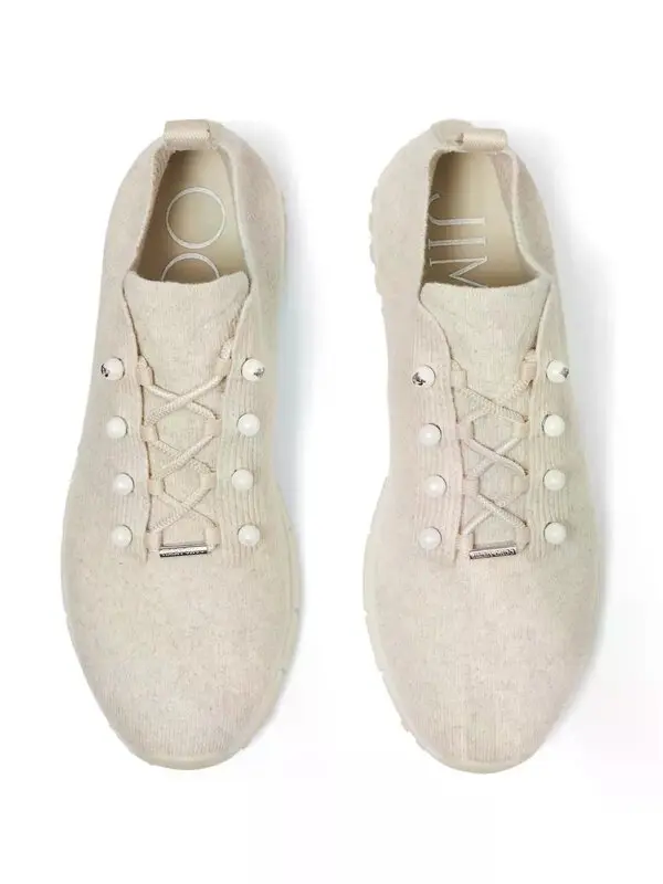 JIMMY CHOO Veles Trainers - Neutrals