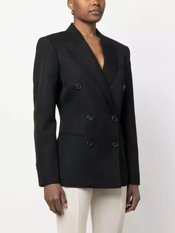 ARMARIUM Myra Double-breasted Wool Blazer
