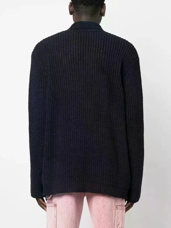 Our Legacy Ribbed-knit Cotton Jumper