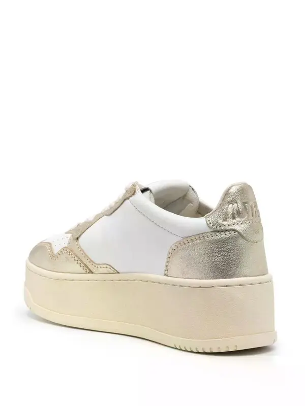 AUTRY Medalist Platform Sneakers - White