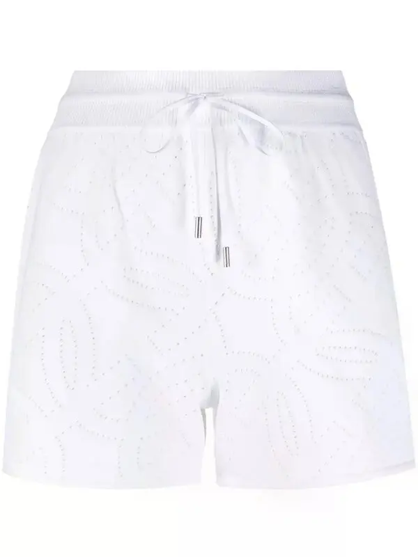 FERRAGAMO Gancio-perforated Shorts