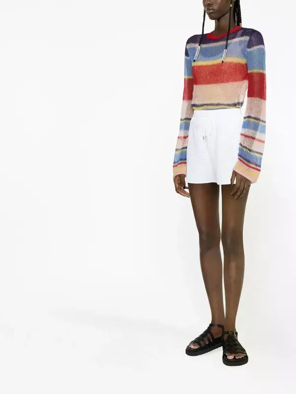 FERRAGAMO Gancio-perforated Shorts