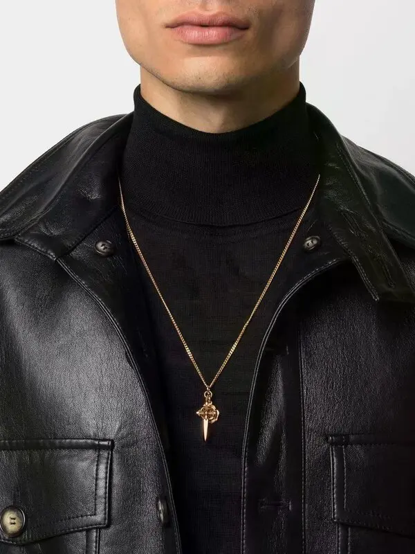 Emanuele Bicocchi Cross Pendant Necklace