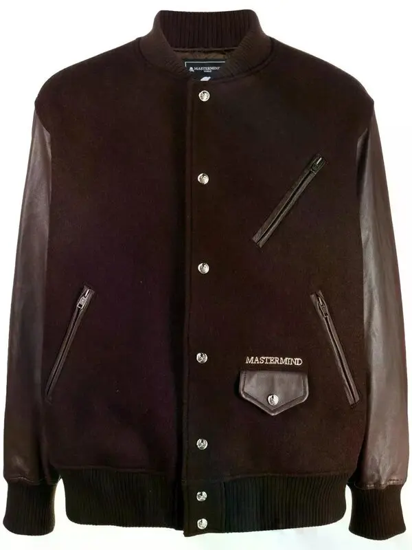 MASTERMIND WORLD Two-tone Bomber Jacket