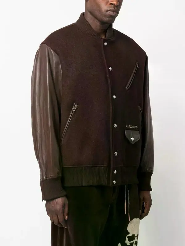 MASTERMIND WORLD Two-tone Bomber Jacket