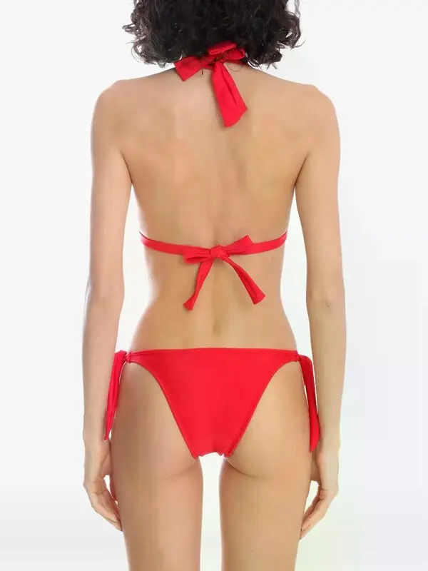 AMIR SLAMA Embroidered Bikini Set