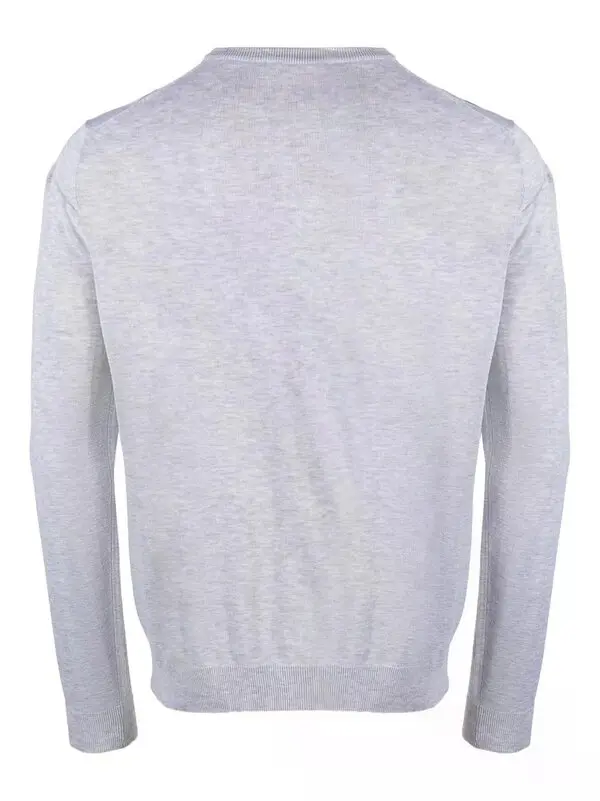 ZANONE Crew-neck Knitted Jumper - Grey
