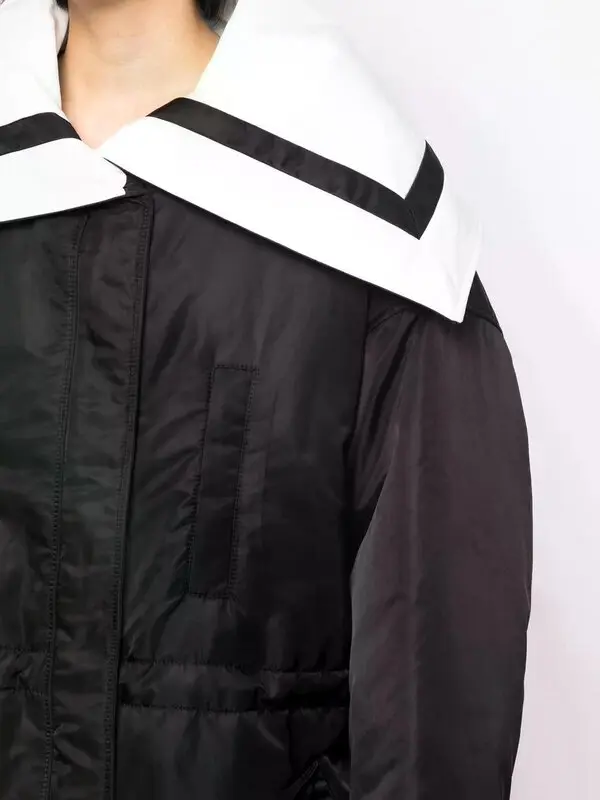 Goen.j Sailor-collar Padded Coat