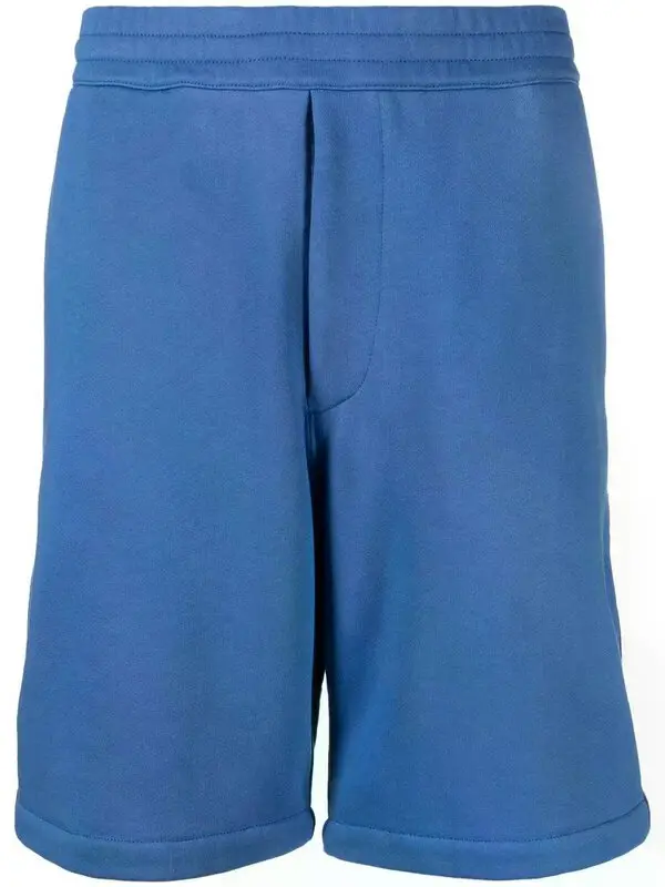 Alexander McQueen Logo-tape Jersey Shorts