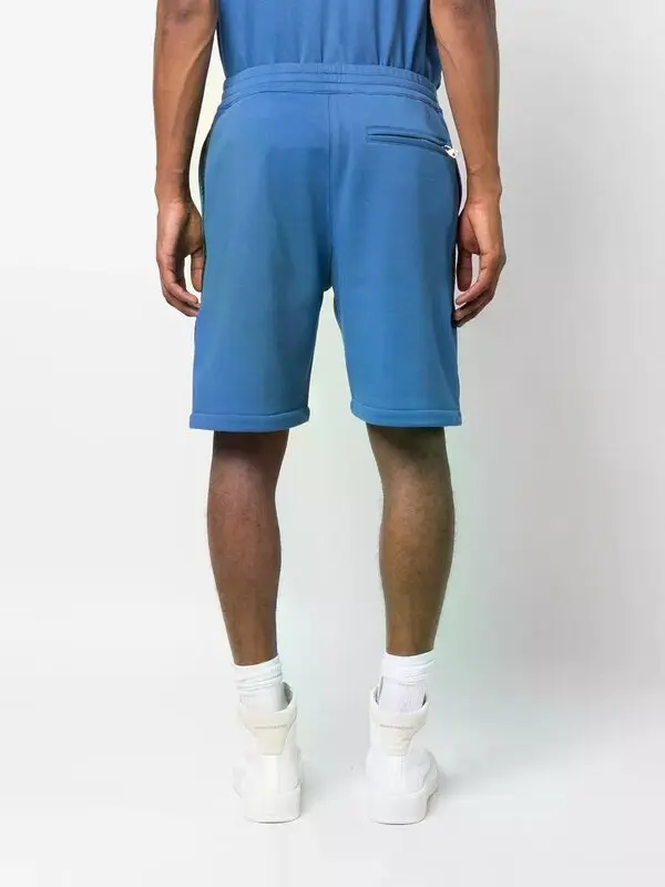 Alexander McQueen Logo-tape Jersey Shorts