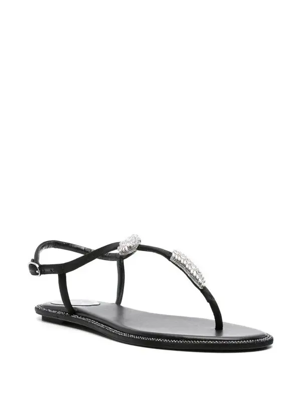 Rene Caovilla Katy Crystal-embellished Sandals